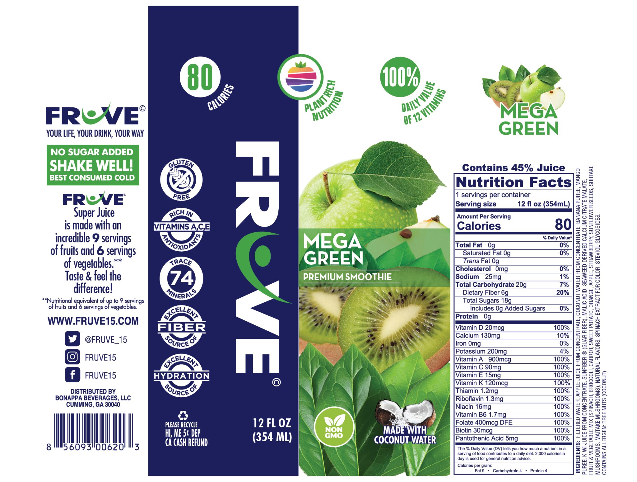 Super Juice Mega Green: Avoid Obesity with Low-Sugar Black Tea