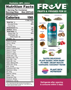 Fruve Complete Protein Nutritional Drink, Berry, 8 fl oz, 4 Pack ...